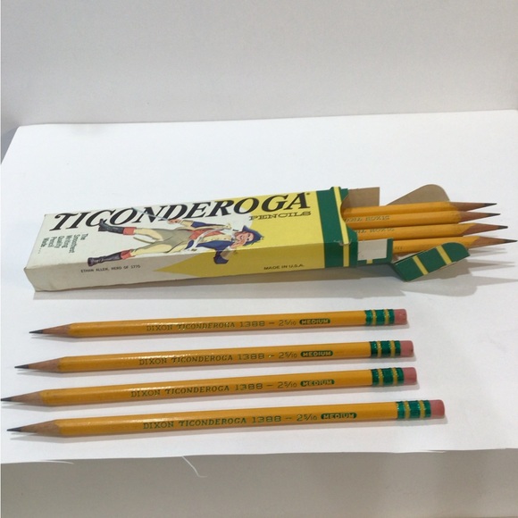 Dixon Ticonderoga | Office | Rare Vintage 388 Ticonderoga Pencils In ...
